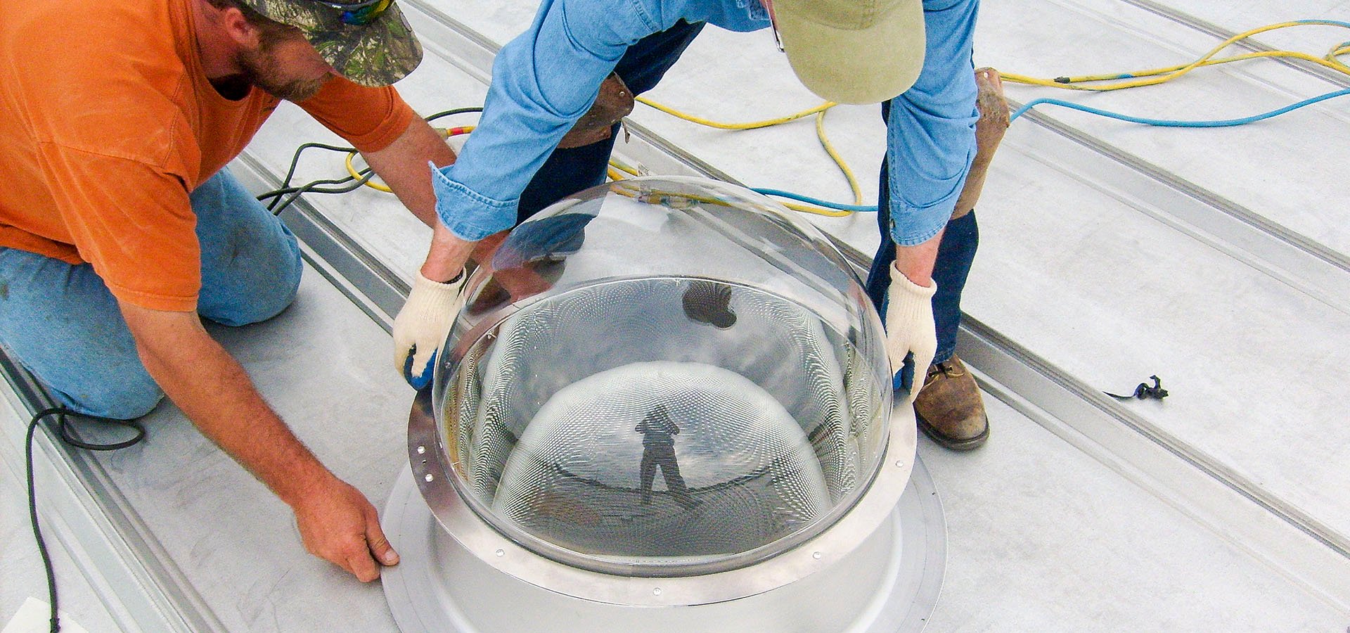 Light Pipe Installation | Manitowoc WI | A.C.E.